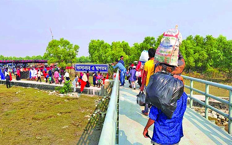 Rohingya refugees reach Bhasan Char | The Asian Age Online, Bangladesh