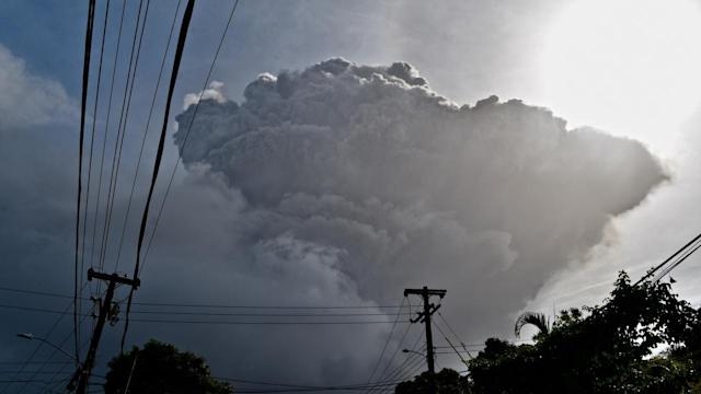 Ash rains down on Caribbean island after eruption | The Asian Age ...
