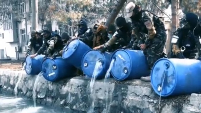Afghan agents pour 3,000 litres of liquor into Kabul canal | The Asian ...