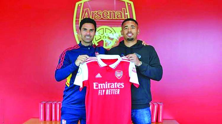 Jesus joins Arsenal from City in £45m deal | The Asian Age Online ...