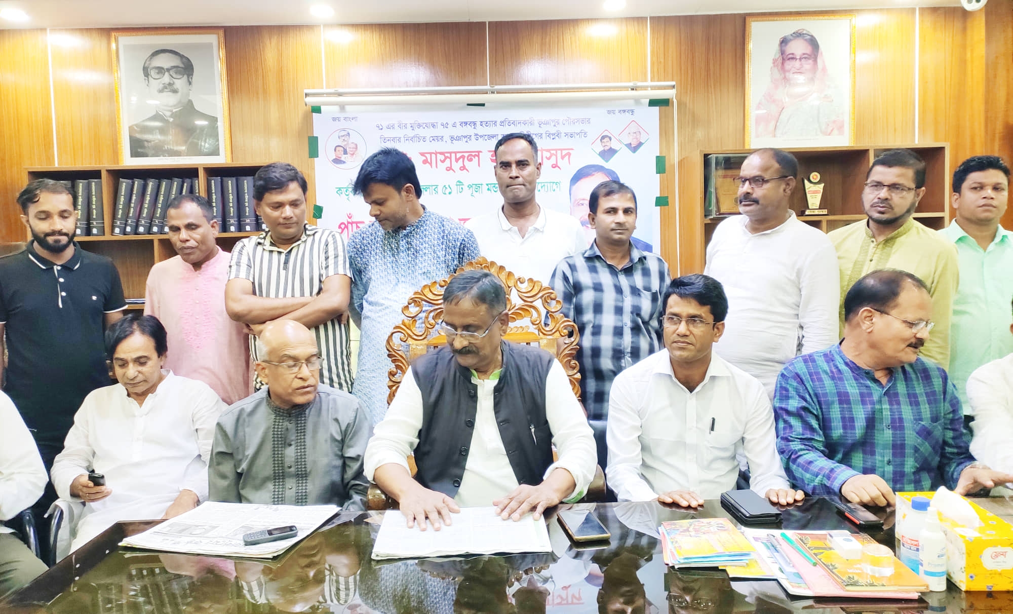 Bhuapur Mayor gives cash aid to Puja mandaps | The Asian Age Online ...