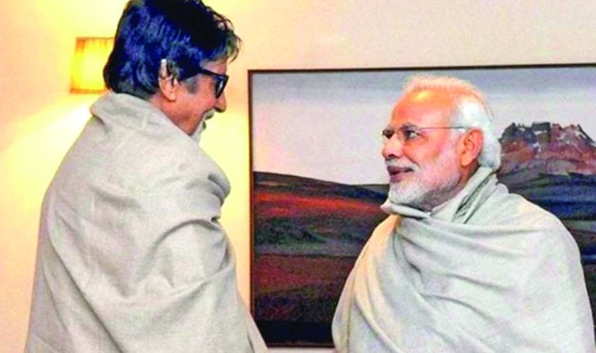 Modi wishes for Amitabh Bachchan's long and healthy life | The Asian ...