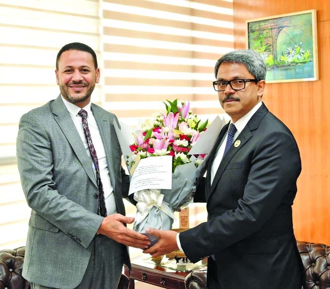 Libyan Ambassador calls on Shahriar Alam | The Asian Age Online, Bangladesh