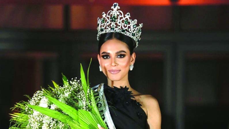 Pakistan's first Miss Universe contestant sparks controversy | The ...