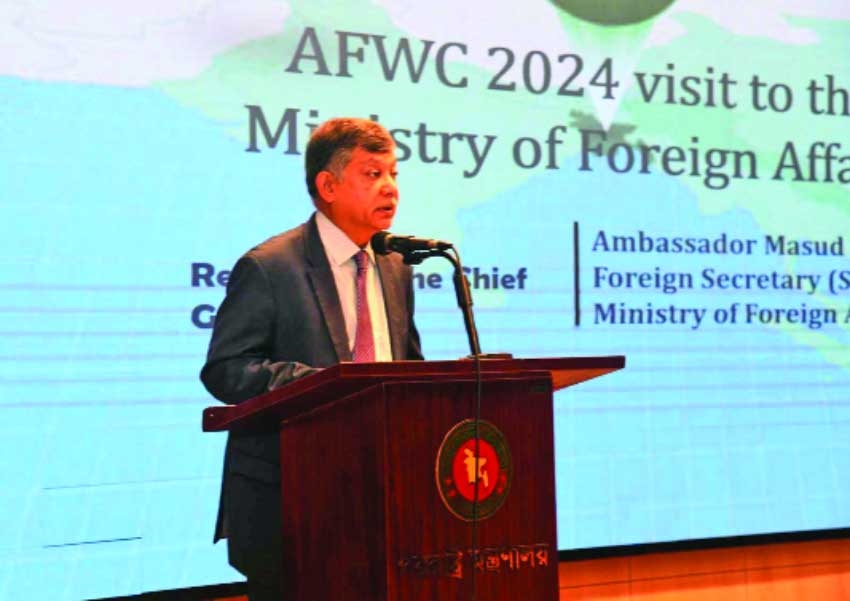AFWC participants visit Foreign Ministry | The Asian Age Online, Bangladesh