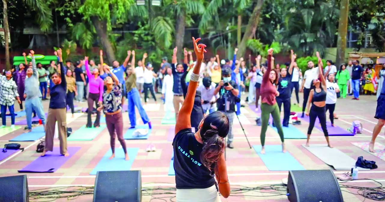 Dhaka Flow Yoga and Wellness Festival wraps up | The Asian Age Online ...