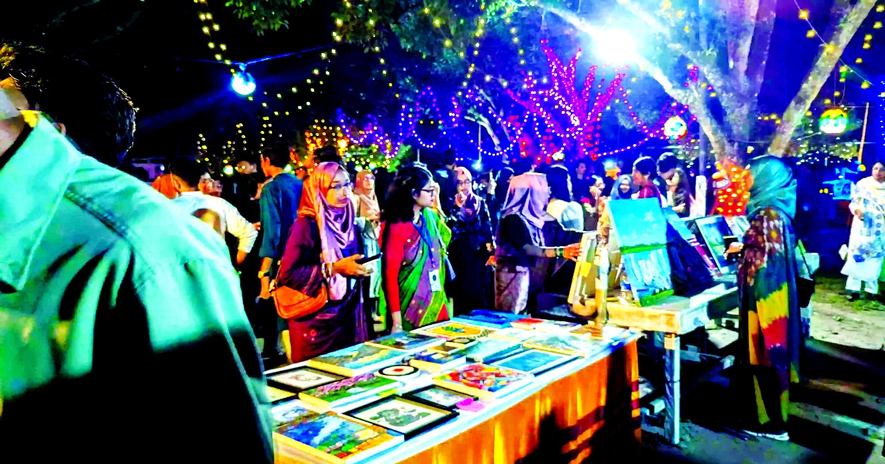 'Mohurter Mayajal' Photo, Art, and Craft Exhibition held at BAU | The ...