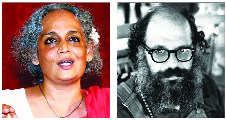 Arundhati Roy and Allen Ginsberg: Two Word Slingers Who Disapprove ...