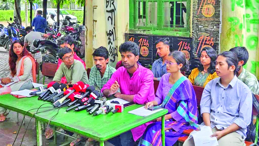 DUCSU Polls: Protirodh Parshad unveils election manifesto | The Asian ...