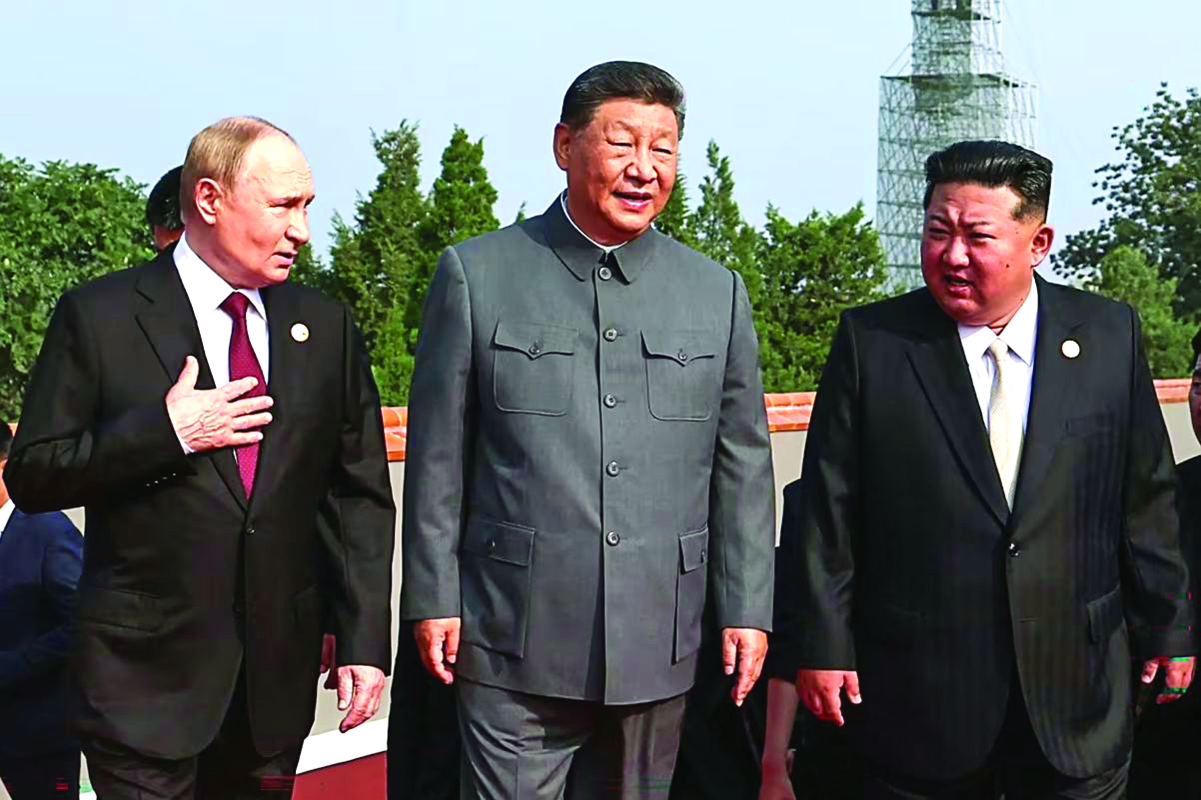 Xi Jinping, Vladimir Putin and Kim Jong Un show defiant unity | The Asian Age Online, Bangladesh