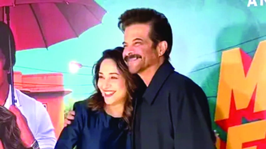 Madhuri, Anil's reunion at Maa Behen screening sparks nostalgia | The ...