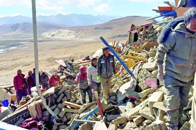 Tibet quake highlights earthquake risk for dams on roof of the world ...